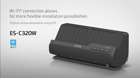 WorkForce ES-C320W | Scanners for Home | Epson New Zealand